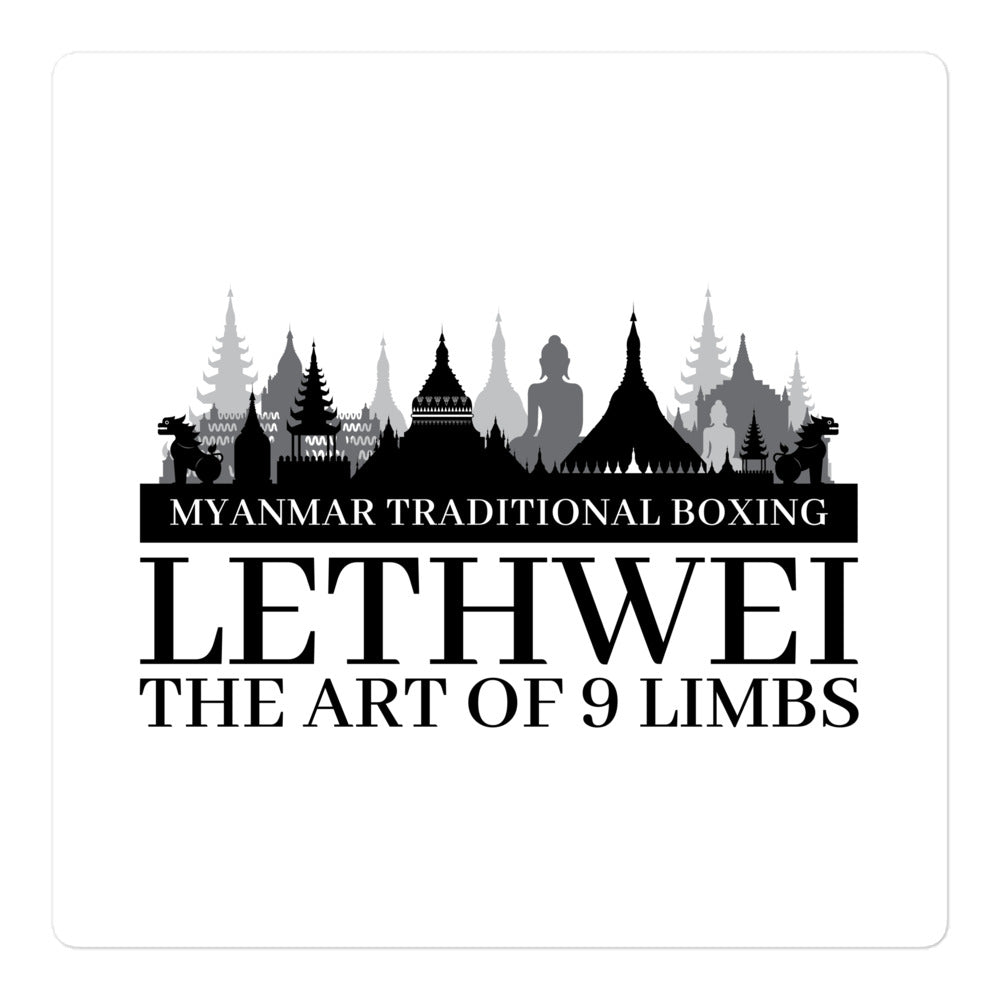 LETHWEI Sticker 02 – Lethwei Wear